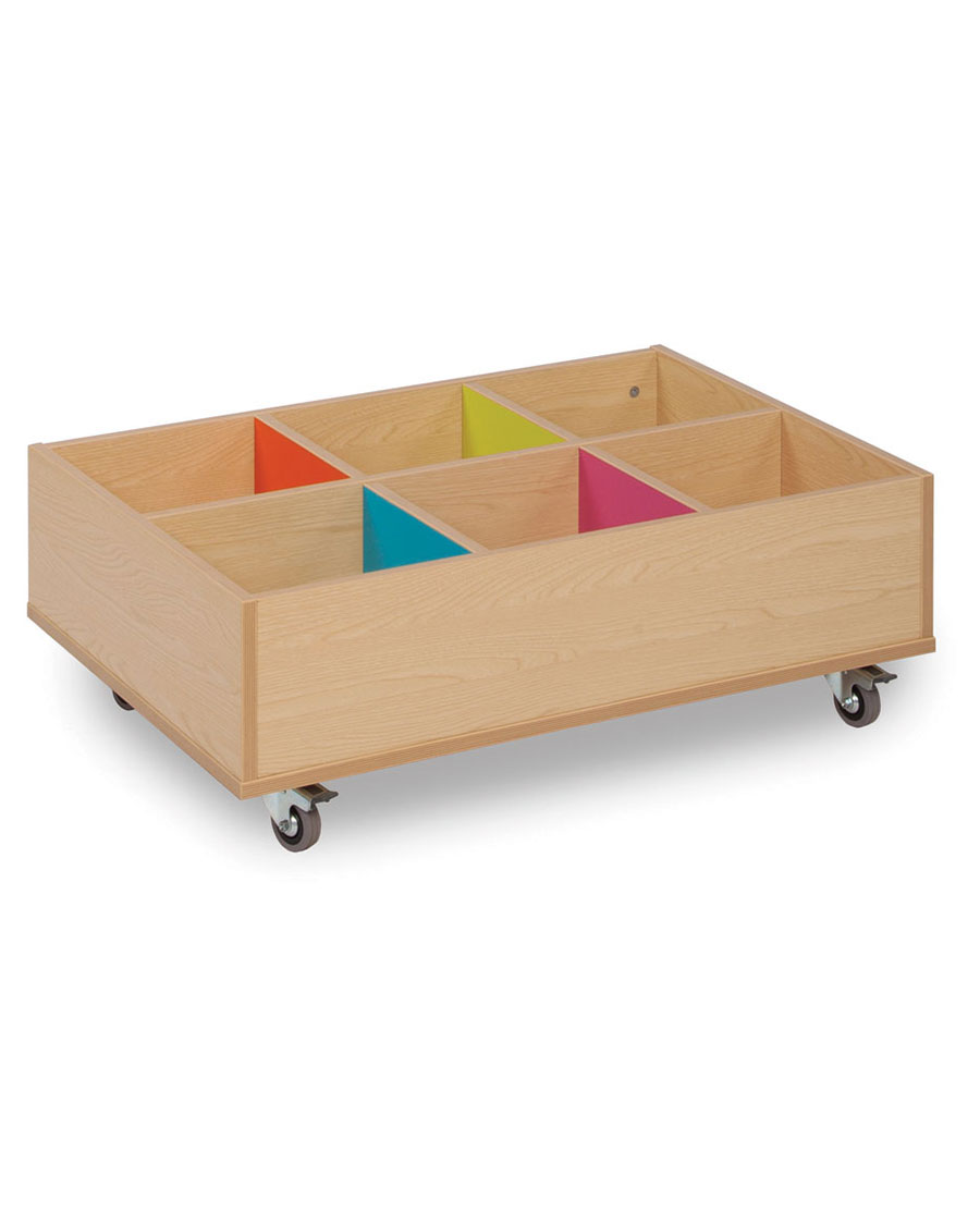 6 Bay Bubblegum Kinderbox + Castors
